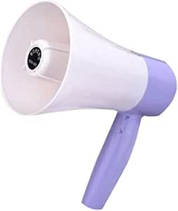 Amazon.com: SAAKO Bullhorn Waterproof Megaphones 5w Handheld Amplifier Portable with Volume ...