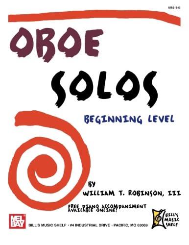 Amazon.com: Oboe Solos: Beginning Level: 9780786677177: Robinson III ...