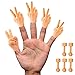 Amazon.com: Daily Portable Tiny Finger Hands - 5 Pack Peace Sign : Toys ...
