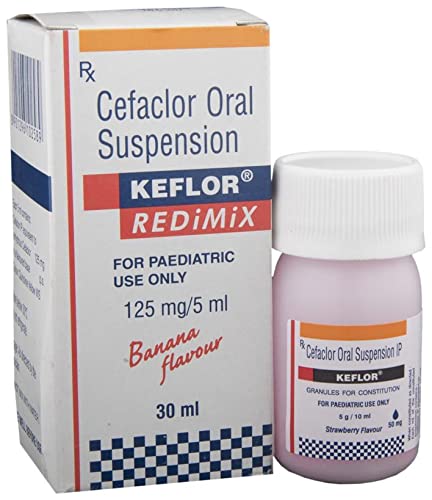 Keflor Redimix 125mg/5ml - Bottle of 30ml Suspension : Amazon.in ...