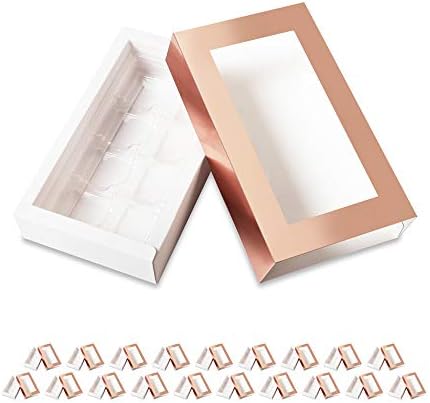 Amazon.com: Mini Truffle Boxes - Black | VERY SMALL for 6 Treats ...