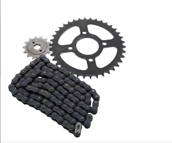 Drive Chain Hardened and Premium Chain Sprockets kit (Chain Spocket kit ...