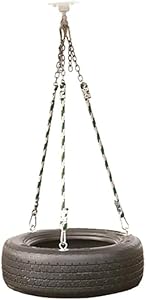Amazon.com: 3-Rope Tire Swing, Three 54 in. Chains Allow up to Three to ...