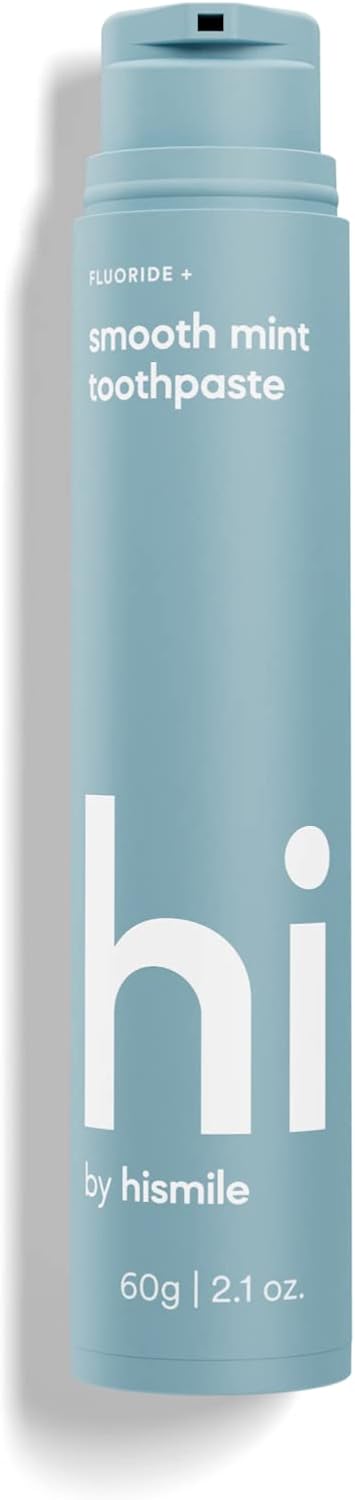 HISMILE Hi by Hismile Smooth Mint Flavoured Toothpaste : Amazon.co.uk ...