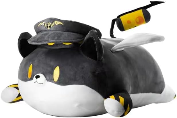 Amazon.com: 2023 New Murder Animation Plush Toy, Police Officer Cat ...