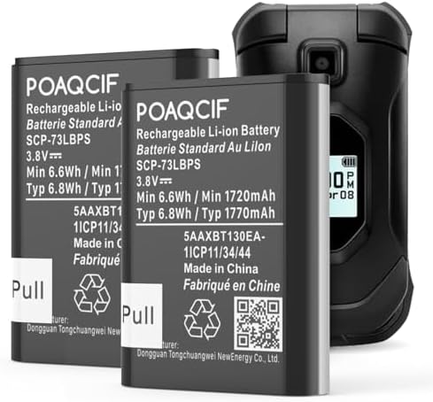 Amazon.com: Soseieiu SCP-73LBPS Battery,(2025 New Upgraded) 0 Cycle ...