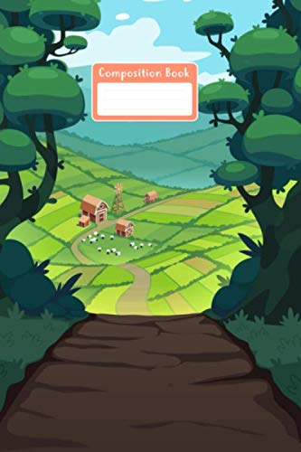 Primary Composition Book: Wide Ruled Composition - Book Grades K-2 ...