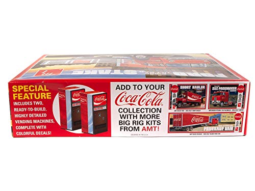 AMT Ford C600 Stake Bed w-Coca-Cola Machines 1:25 Scale Model Kit ...