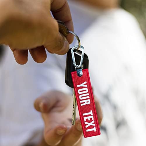 Amazon.com: mvcen Personalized Keychain, Custom Key Tag Customized Key ...