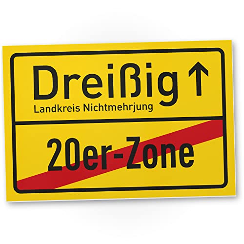 30 Zone Schild Test | Die besten Produkt-Empfehlungen im Vergleich!