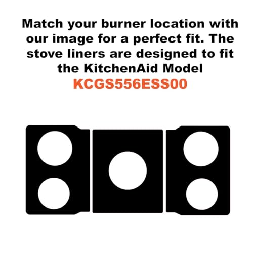 Premium Plus Stove Protectors for KitchenAid Gas Range Model ...