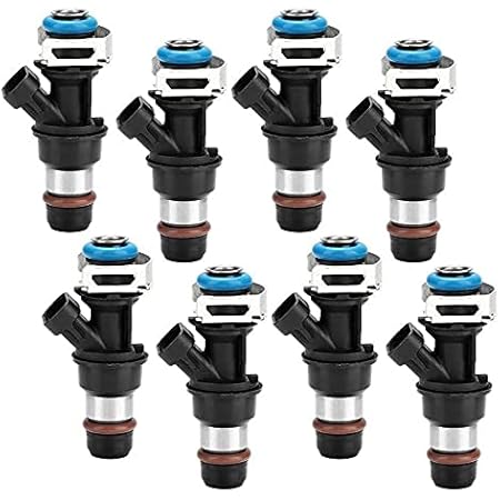 Amazon.com: 17113698 8x Fuel Injector Compatible with 01-07 GM Chevy ...