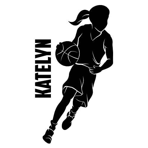 Amazon.com: Custom Girls Name Basketball. -0265- Personalized Girls ...