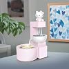Amazon.com: Hello Kitty LED Tabletop Waterfall Fountain – Cute Indoor ...