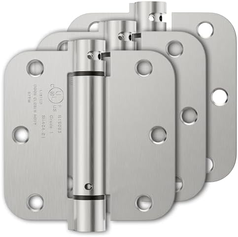 Luxbaro 3 Pack Spring Hinges Self Closing 3.5 Inch, Self Closing Door ...