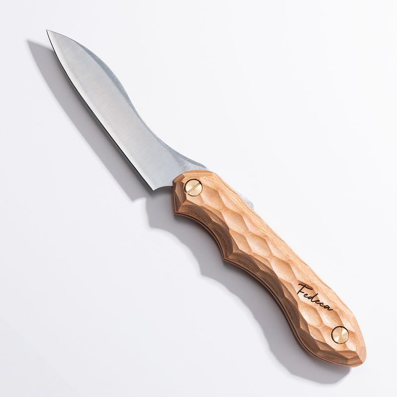 Amazon.co.jp: FEDECA 001113 (名栗ホワイト)折畳式料理ナイフ 積層強化木 : スポーツ＆アウトドア