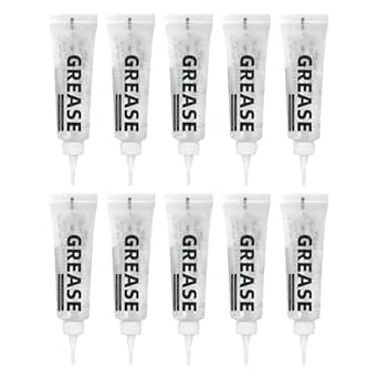 Car Grease - 10 Piece High-Temperature Lubricant - Synthetic Grease for ...