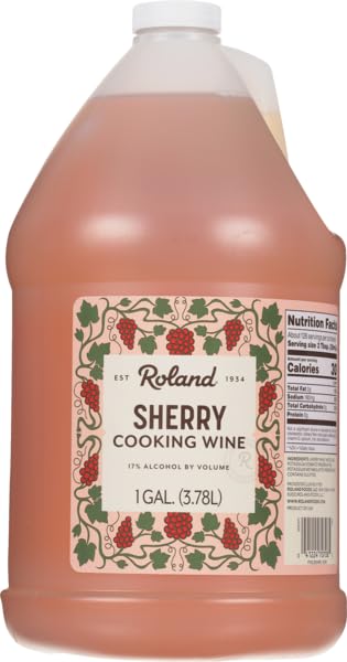 Amazon.com: Roland Sherry Cooking Wine, 1 Gallon : Grocery & Gourmet Food