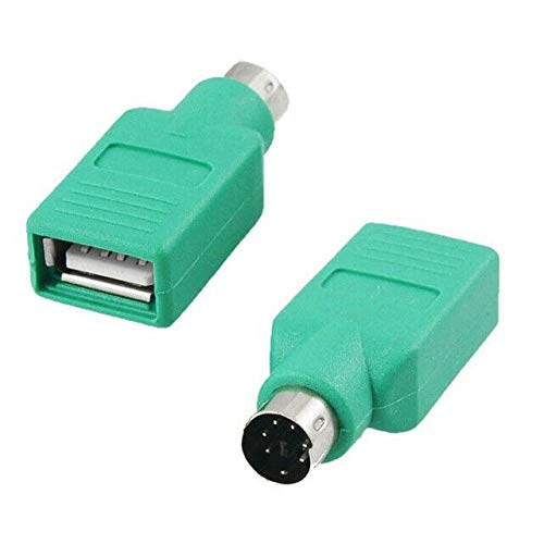 1Pcs PS/2 Male to USB Female Port Adapter Converter for PC Keyboard ...