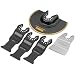 DEWALT Oscillating Tool Blades Kit, 5-Piece (DWA4216) : Amazon.ca ...