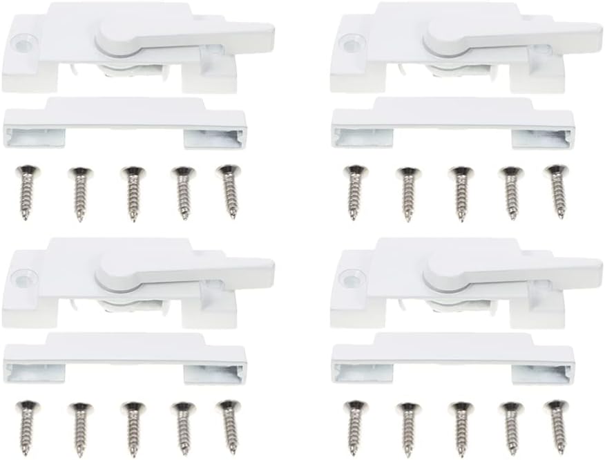 Amazon.com: DOITOOL 4pcs Sliding Window Lock Window Bars Horizontal ...