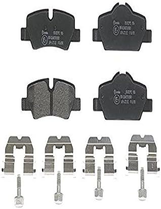 Amazon.com: Brembo P06101 Low-Met Rear Disc Brake Pad Set BMW OE ...