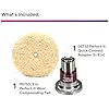 Amazon.com: 3M Perfect-It Wool Compounding Pad, 05753, 9 in, Fast ...