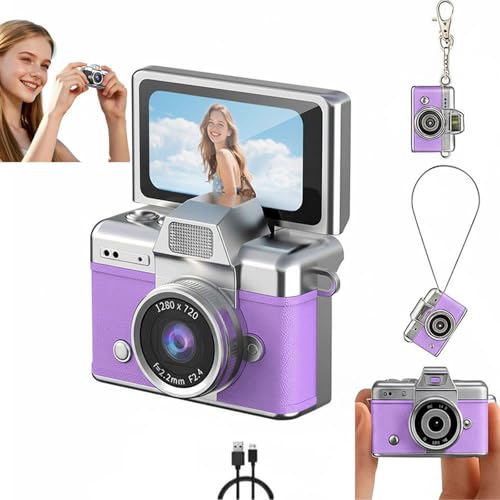 Mini Digital Camera with LCD Screen - 2026 New Flip Screen Mini Camera ...