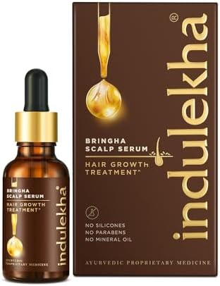 Buy Indulekha Bringha Hair Growth Treatment Scalp Serum ,30ml ...