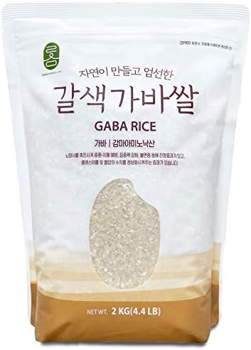 Amazon.com : Koshihikari Premium Sprouted Brown Gaba Rice, 2.2 Pound ...