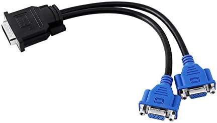 Amazon.com: JTLB Vga Splitter for Two Monitors Vga to Splitter 32×10×2 ...