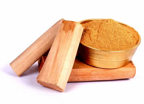 Buy Sri Muthaya Organic Farms_Santhanam Powder - 50gms - & Red Kungumam ...