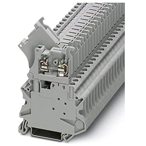 PHOENIX CONTACT UT 4-HESI (5X20) GY Fuse Modular Terminal Block with ...