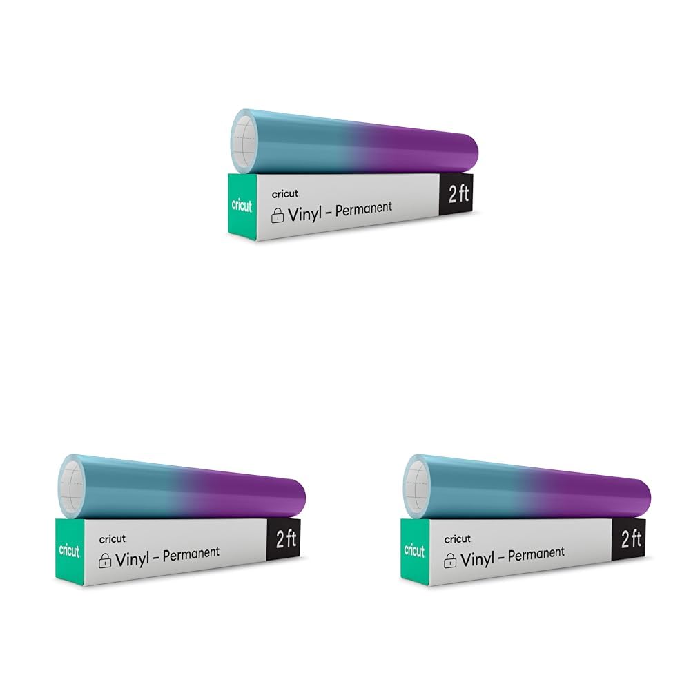 Amazon.com: Cricut® Cold-Activated, Color-Changing Vinyl – Turquoise ...