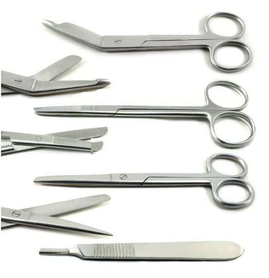 Forgesy Surgical Operating Kit Instruments ...(Set of 4) : Amazon.in ...
