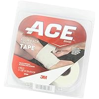 Buy ACE Sports Tape 1.5 Inches X 10 Yards 4 Count Online at Low Prices ...