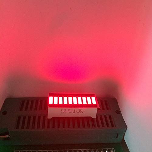 Buy 5pcs LED Display 8 Segment Bar Graph Red Numbers LED Signs Display ...