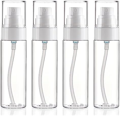 Amazon.com: Fine Mist Spray Bottle Plastic Spray Bottles 3.4oz/100ml ...