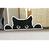 Amazon.com - Sticky Dude Peeking Sneaky Cat Sticker Funny Vinyl ...