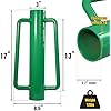 Amazon.com : VASGOR Fence Post Driver, Heavy Duty Hand Post Pounder ...