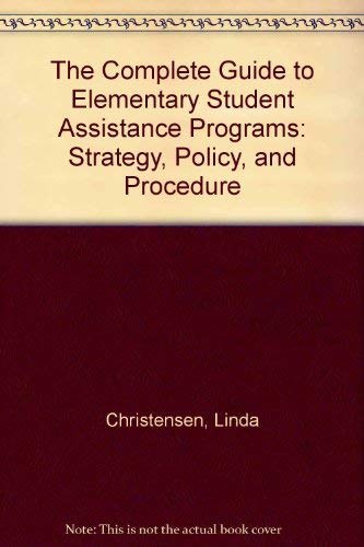 Amazon | The Complete Guide to Elementary Student Assistance Programs ...