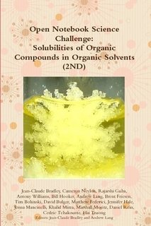 Open Notebook Science Challenge: Solubilities of Organic Compounds in ...