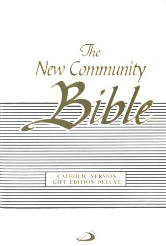 New Community Bible: Gift Edition Deluxe White: Catholic Edition ...