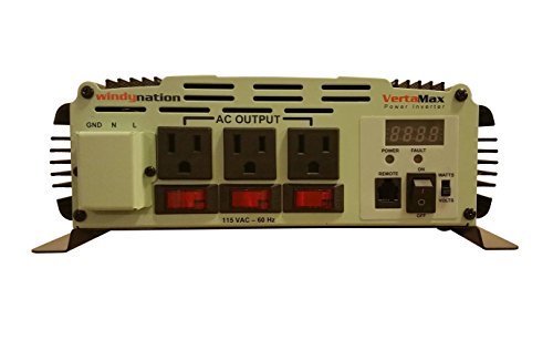 VertaMax Modified 3000 Watt (6000W Surge) 12V Power Inverter - Want It All