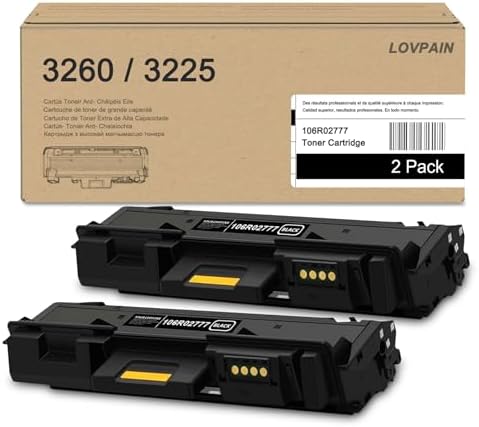 Amazon.com: Xerox Genuine Phaser 3260/3052 Workcentre 3215/3225 Black ...