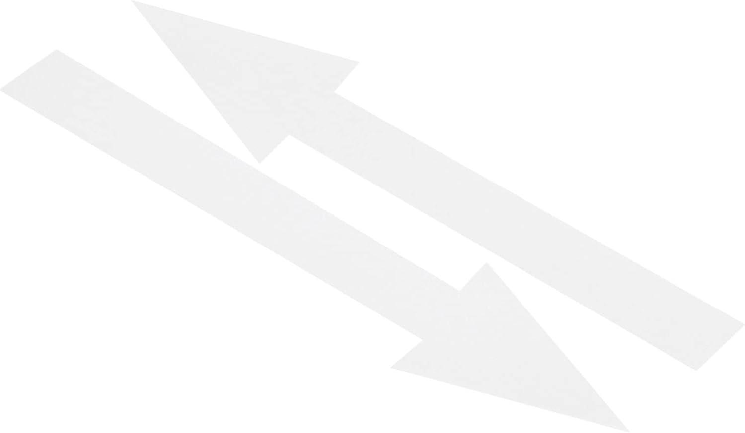 Amazon.com: PATIKIL 8"x2" Arrow Sticker, 30 Pack PVC Removable Self ...