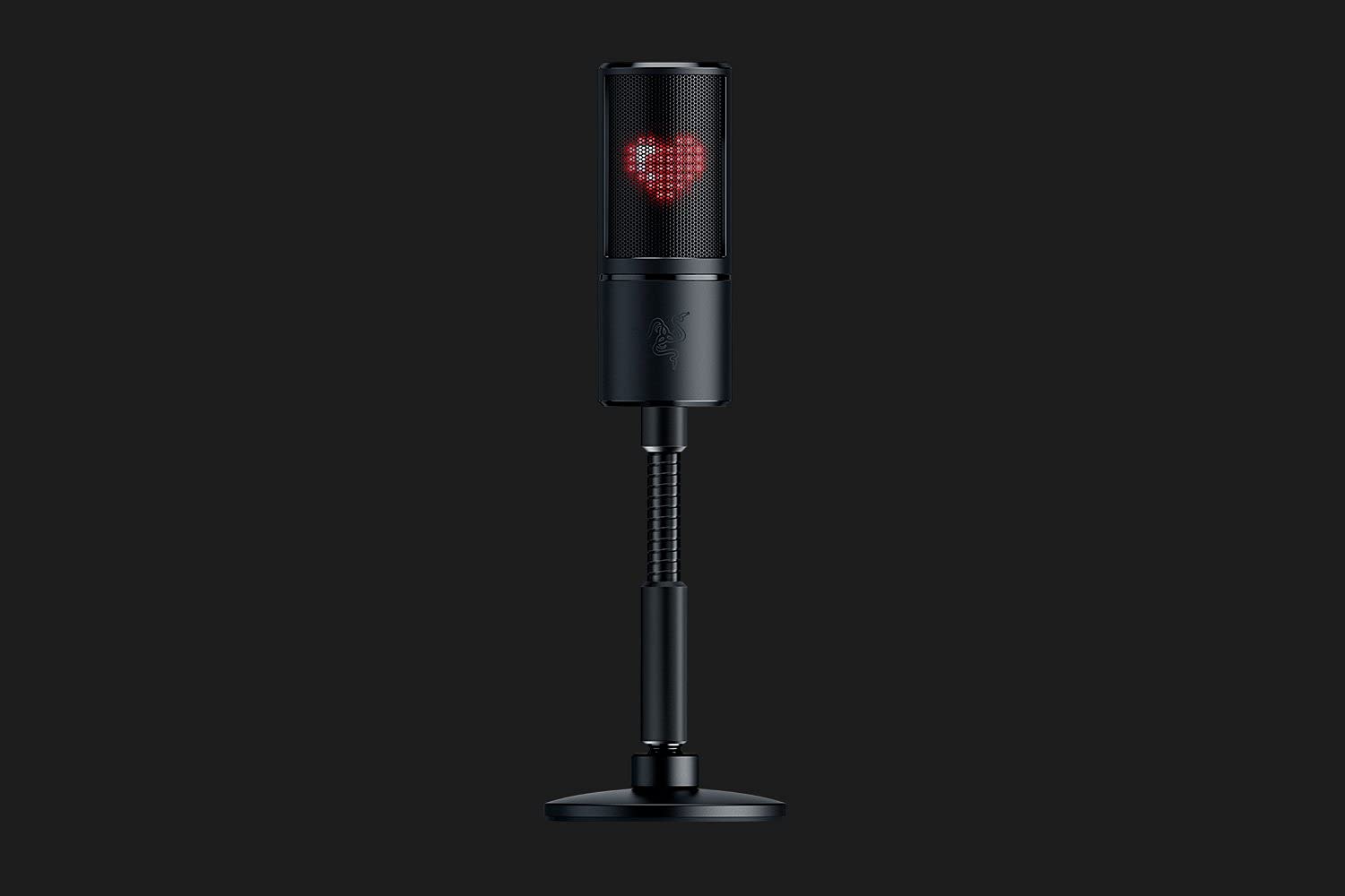 Razer Seiren Emote - Streaming Condenser Mic with Emoticon Display ...