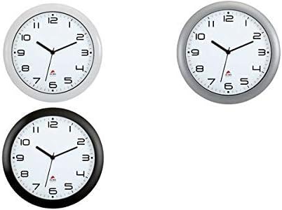 Alba HORNEW Silent Quartz Clock Metal – BigaMart