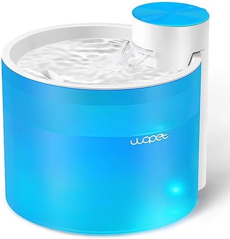 WOPET Cat Water Fountain W500,3.5L/118oz Cat Fountain with BPA-Free ...