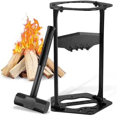 Amazon.com : Timisea Wall Mount Firewood Splitter Soft Wood Kindling ...